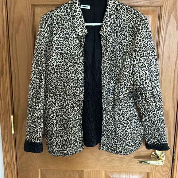Jackets & Coats | Leopard Print Jacket | Poshmark